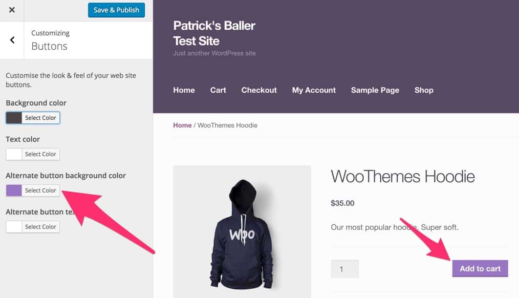 How To Change The Style Of The Add To Cart Button In WooCommerce 